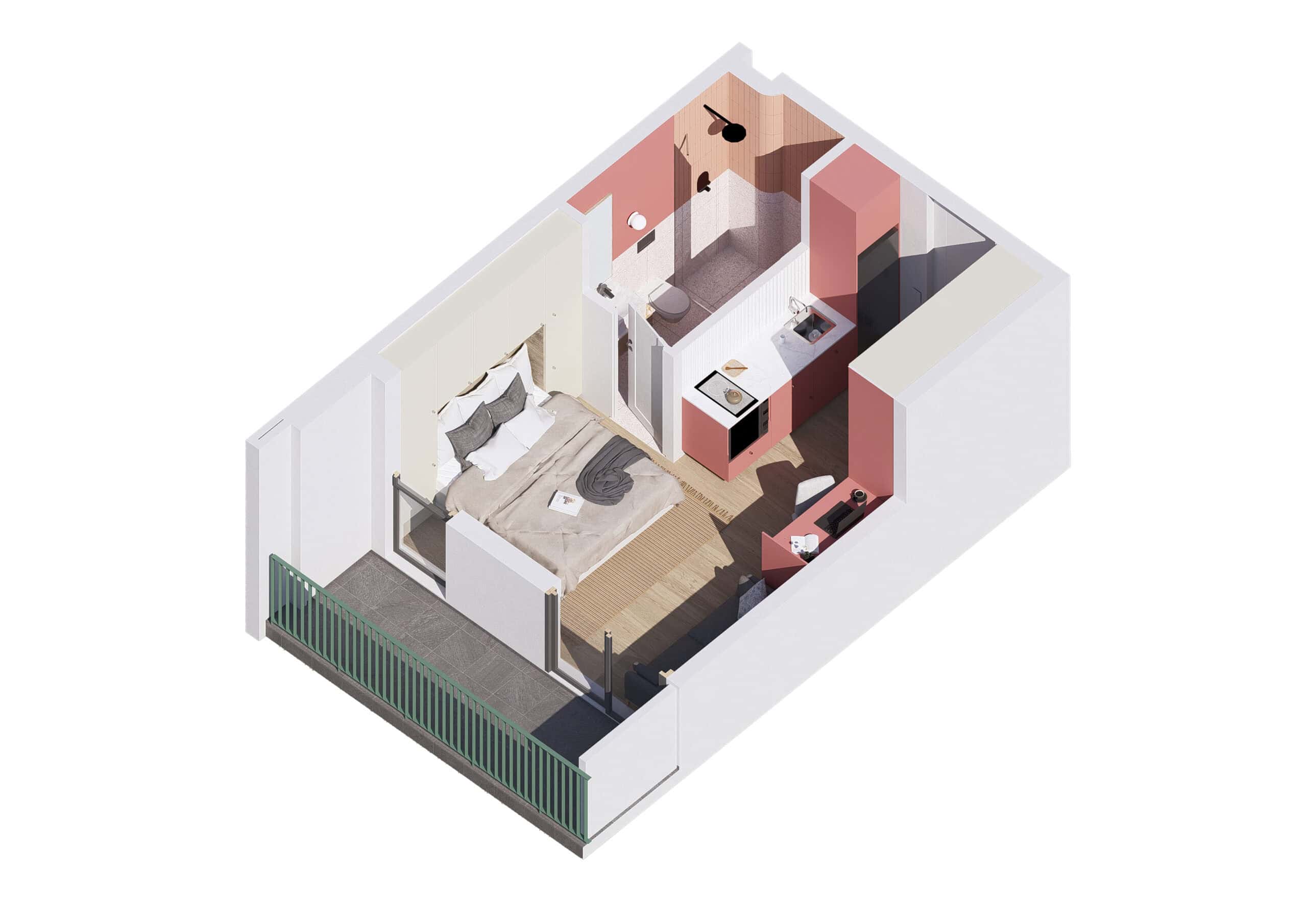 Apartment 407 | ONEONR